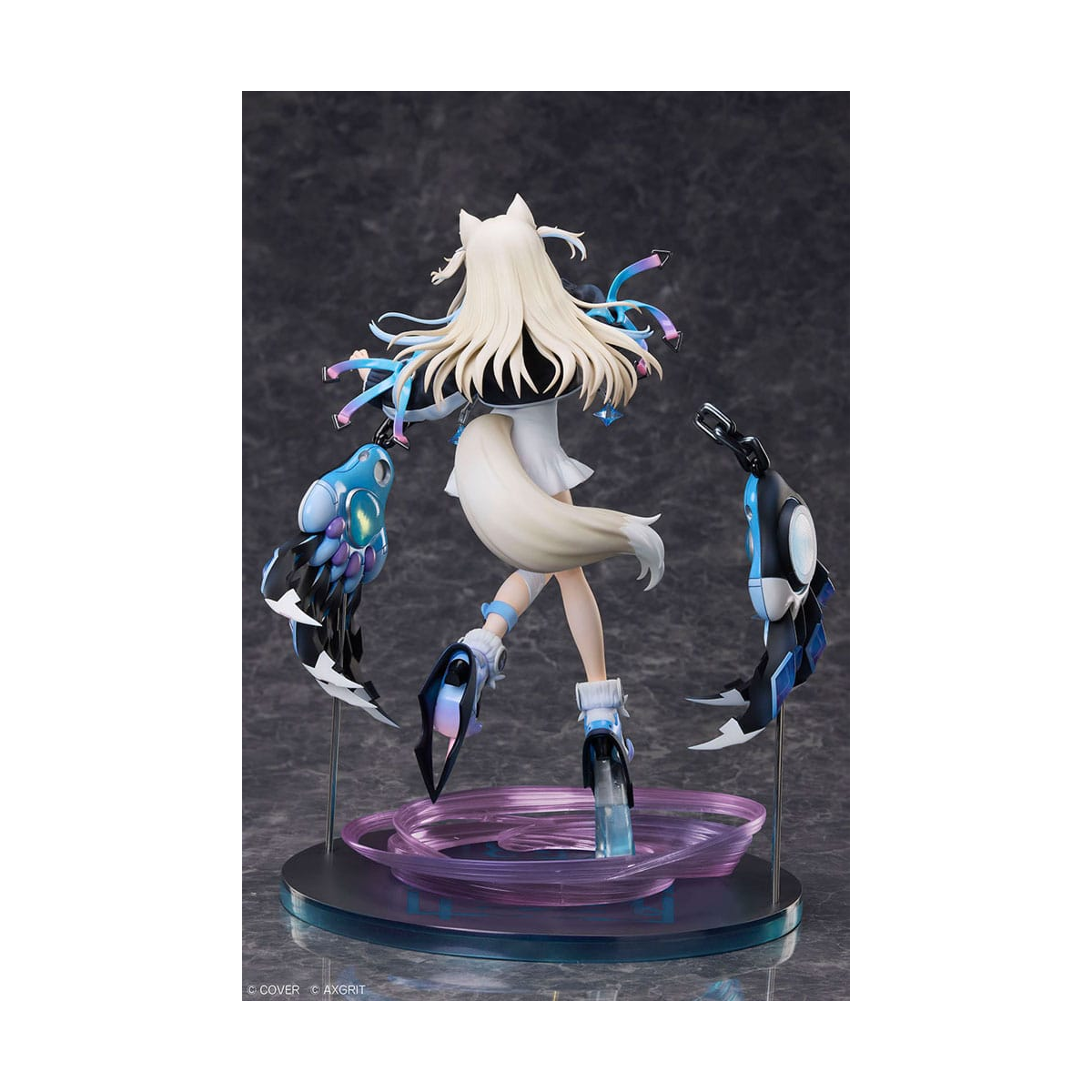 Figurine Hololive Production 1/7 Advent Fuwawa Abyssgard AX... Design ...