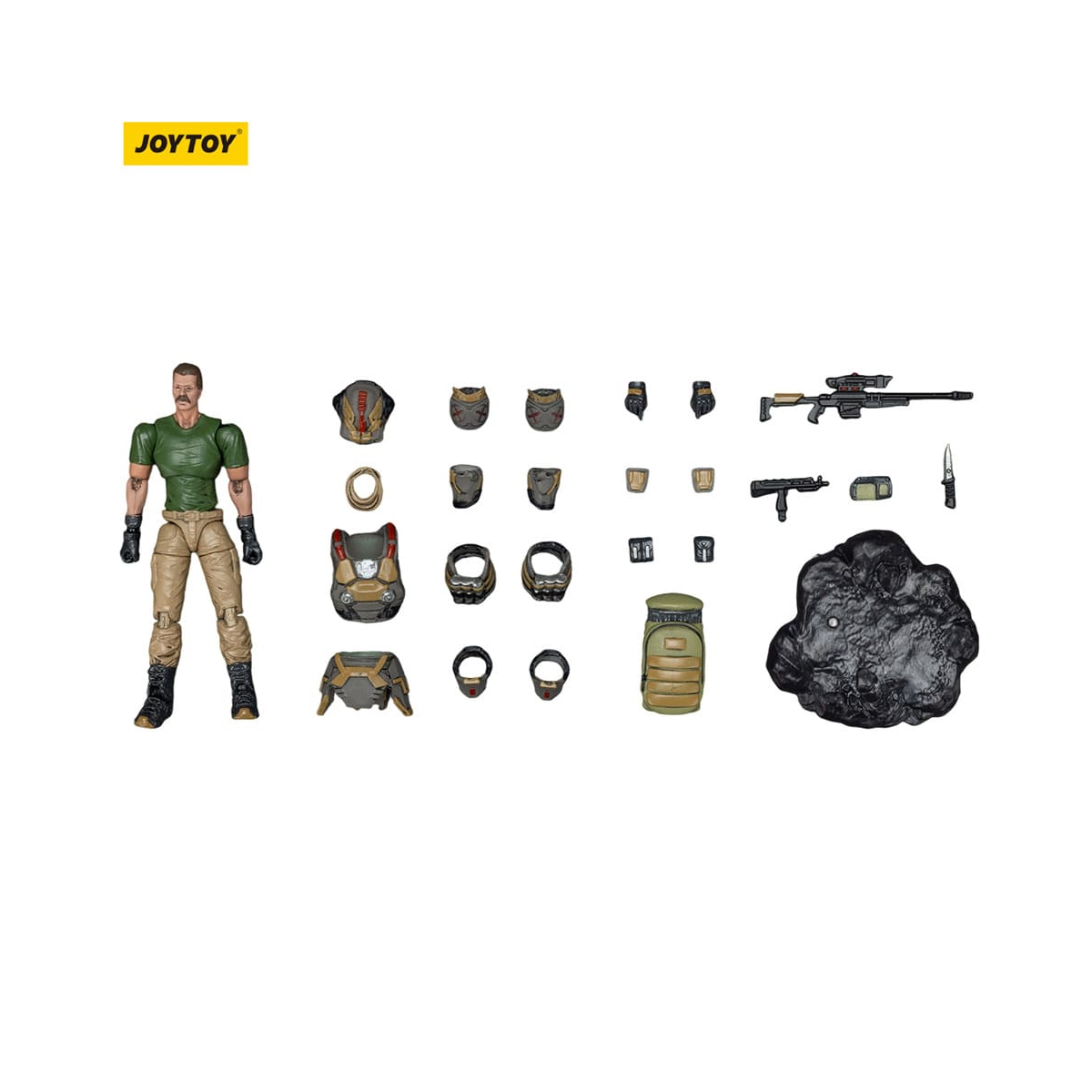 Figurine UNSC Dark Source Sniper Ivan Figure 7 cm Joy Toy (CN) with ...